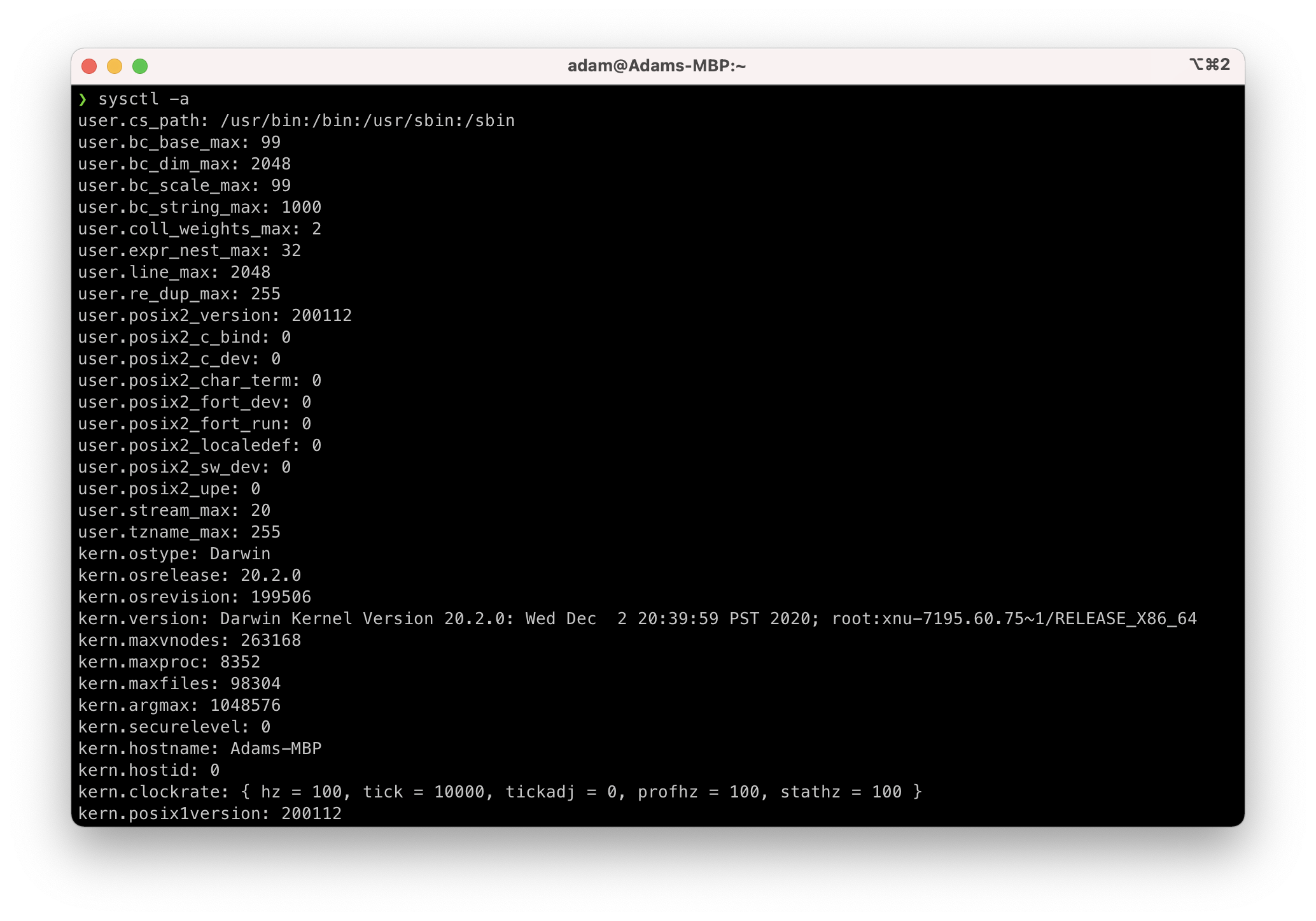 CPU & RAM data in your OS X Terminal – Adam N England
